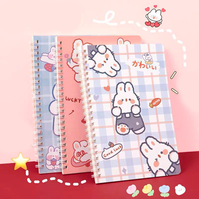 Libreta argollada A5 diseño de Conejo | Eletech