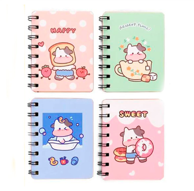 Mini Libreta Diseño De Vaca Eletech
