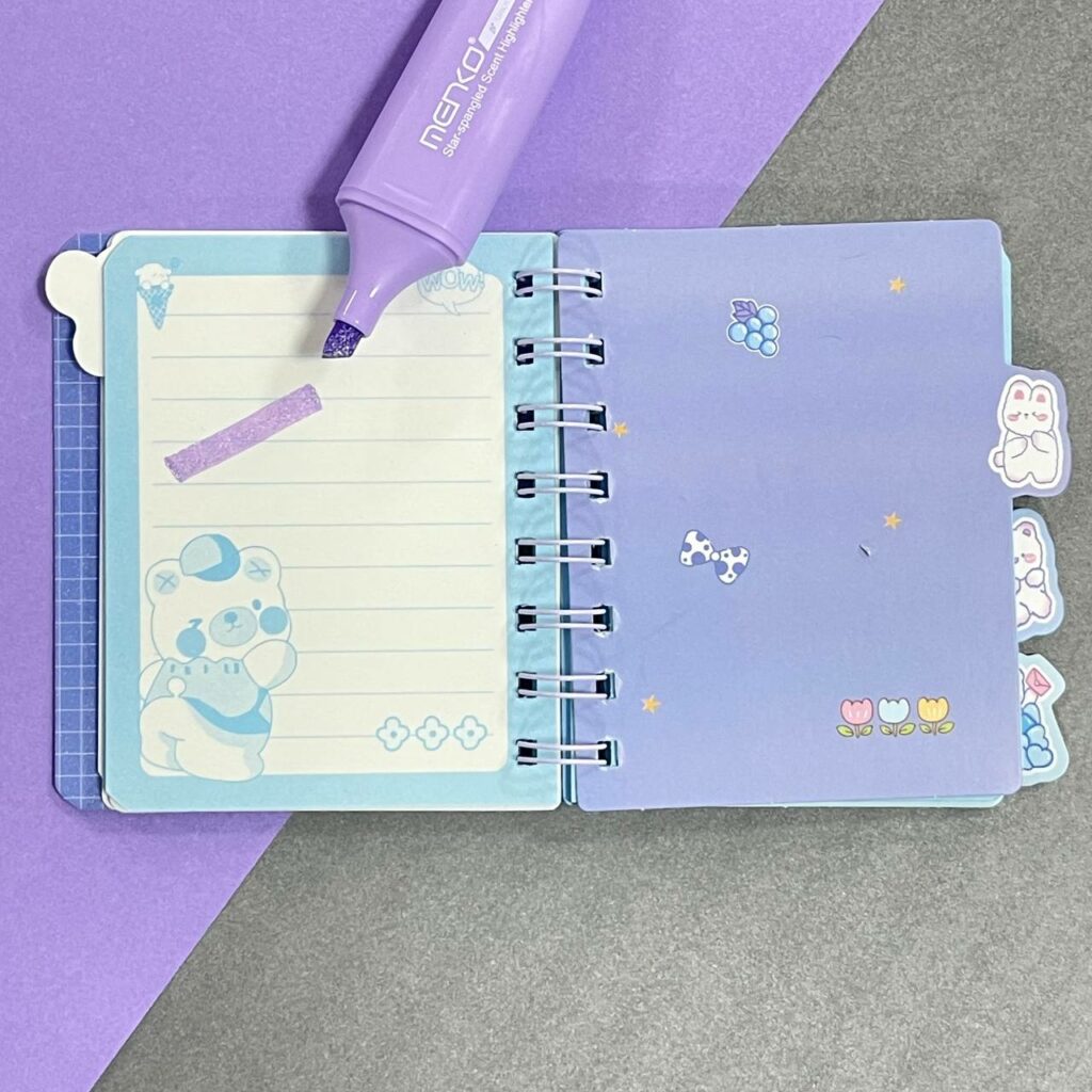 Mini Libreta Tapa Escarchada | Eletech