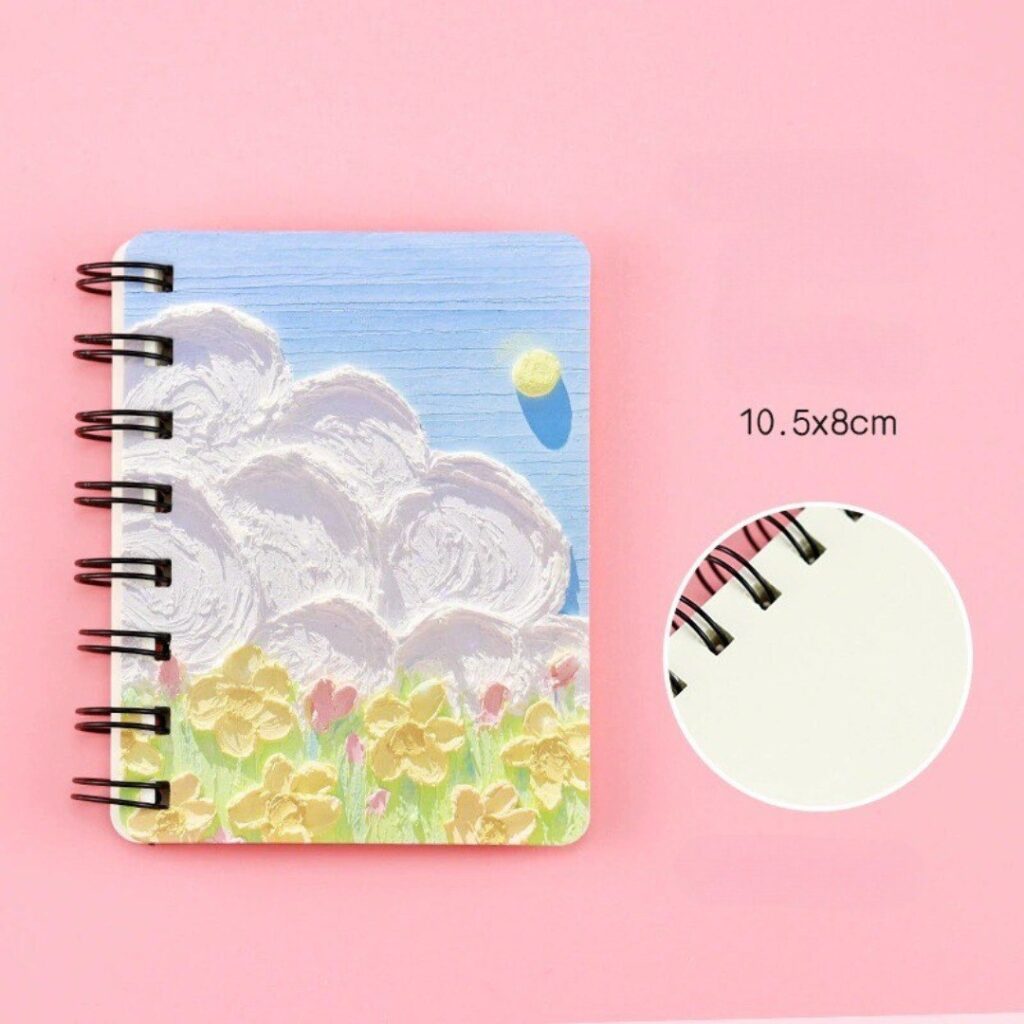 Mini libreta diseño flores | Eletech